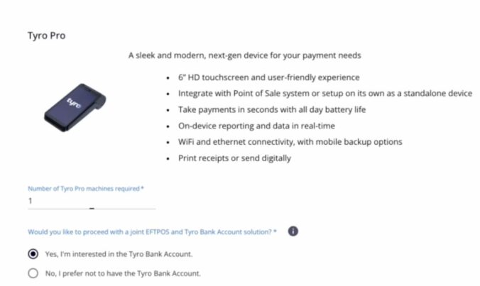 How do I complete the sign-up form? | Tyro