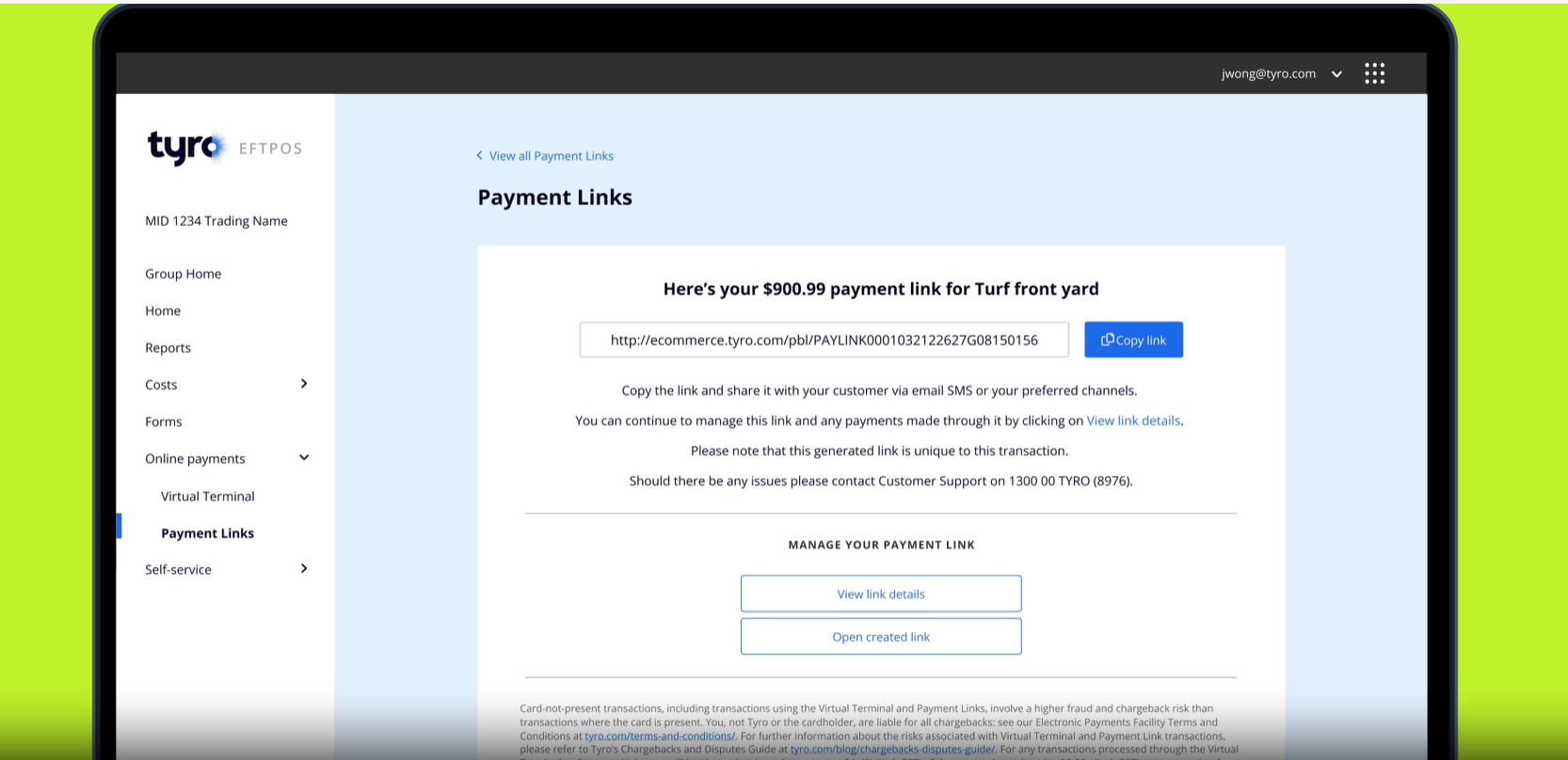 Payment Links for Small Businesses in Australia | Tyro